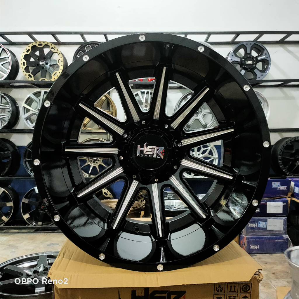 Jual VELG HSR R20 LEBAR 12 UNTUK MOBIL FORD RANGER TRITON STRADA TERANO ...