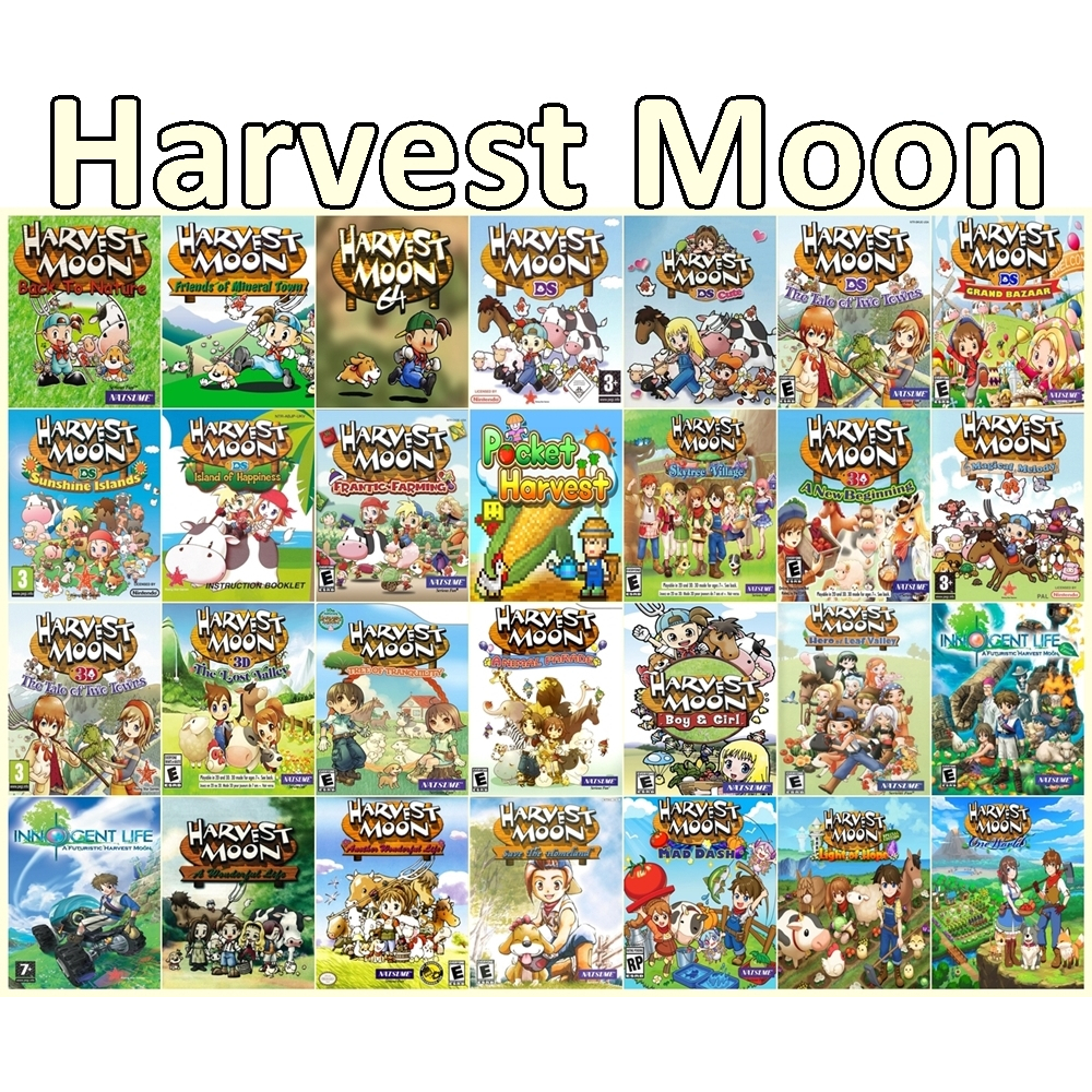 Jual Harvest Moon Game untuk Komputer PC Laptop KOLEKSI LENGKAP TERBARU | Shopee Indonesia