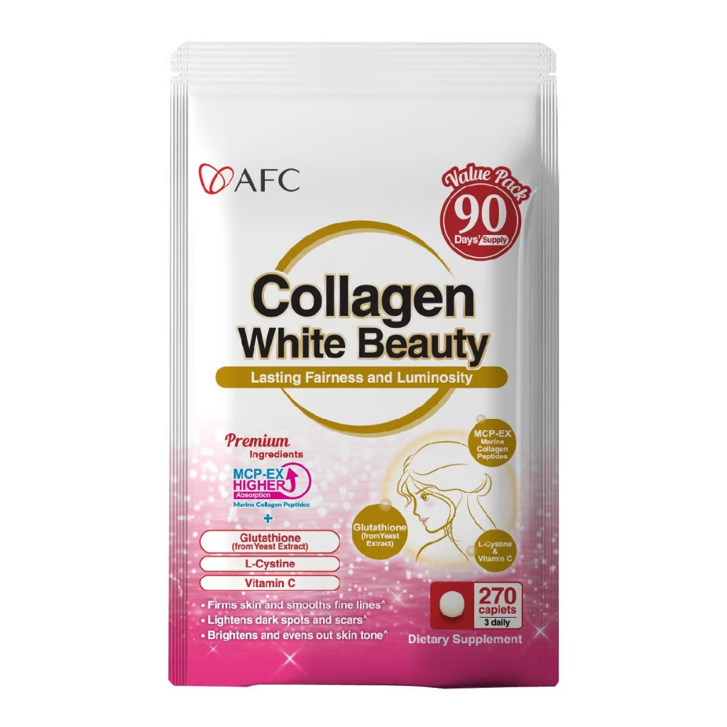 Jual AFC Collagen White Beauty isi 270 kaplet | Shopee Indonesia