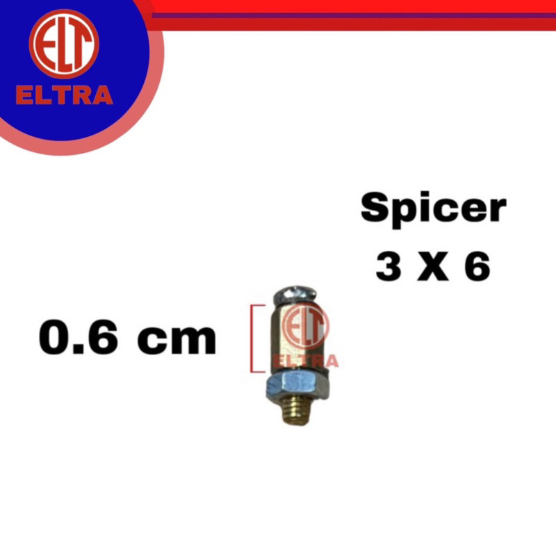 Jual SPICER KAKI PCB SPACER BESI KUNINGAN M3 spacer semua ukuran mur baut lengkap murah ecer ...