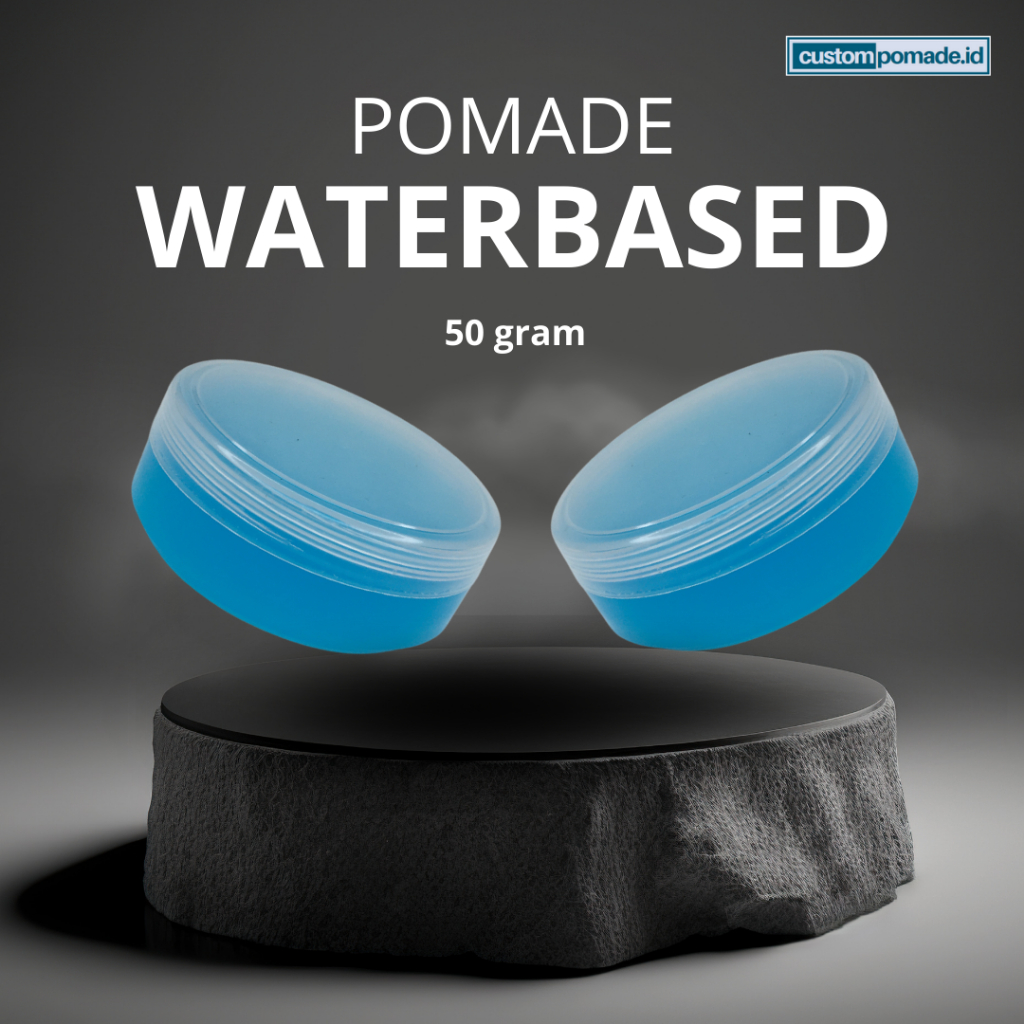 Jual POMADE WATERBASED KEMASAN POT PLASTIK 50GR ISI 24PCS (CUSTOM ...