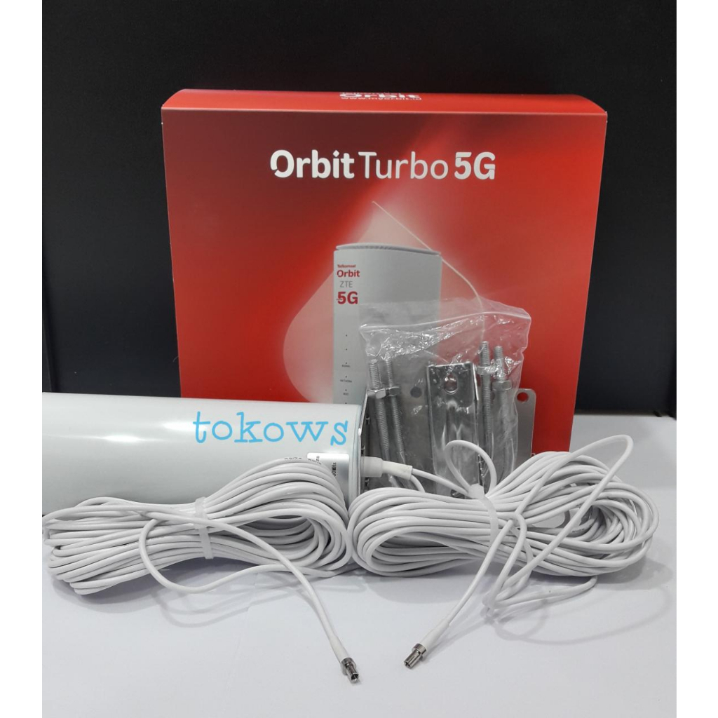 Jual Modem Router Telkomsel Orbit Turbo 5G ZTE MC801A FREE Antena 10 ...