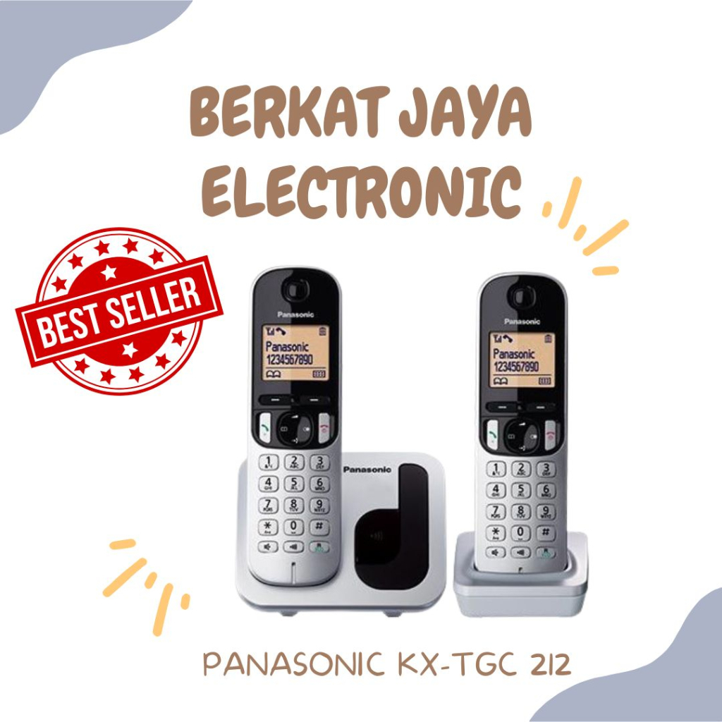 Jual Panasonic KX-TGC212 | Shopee Indonesia