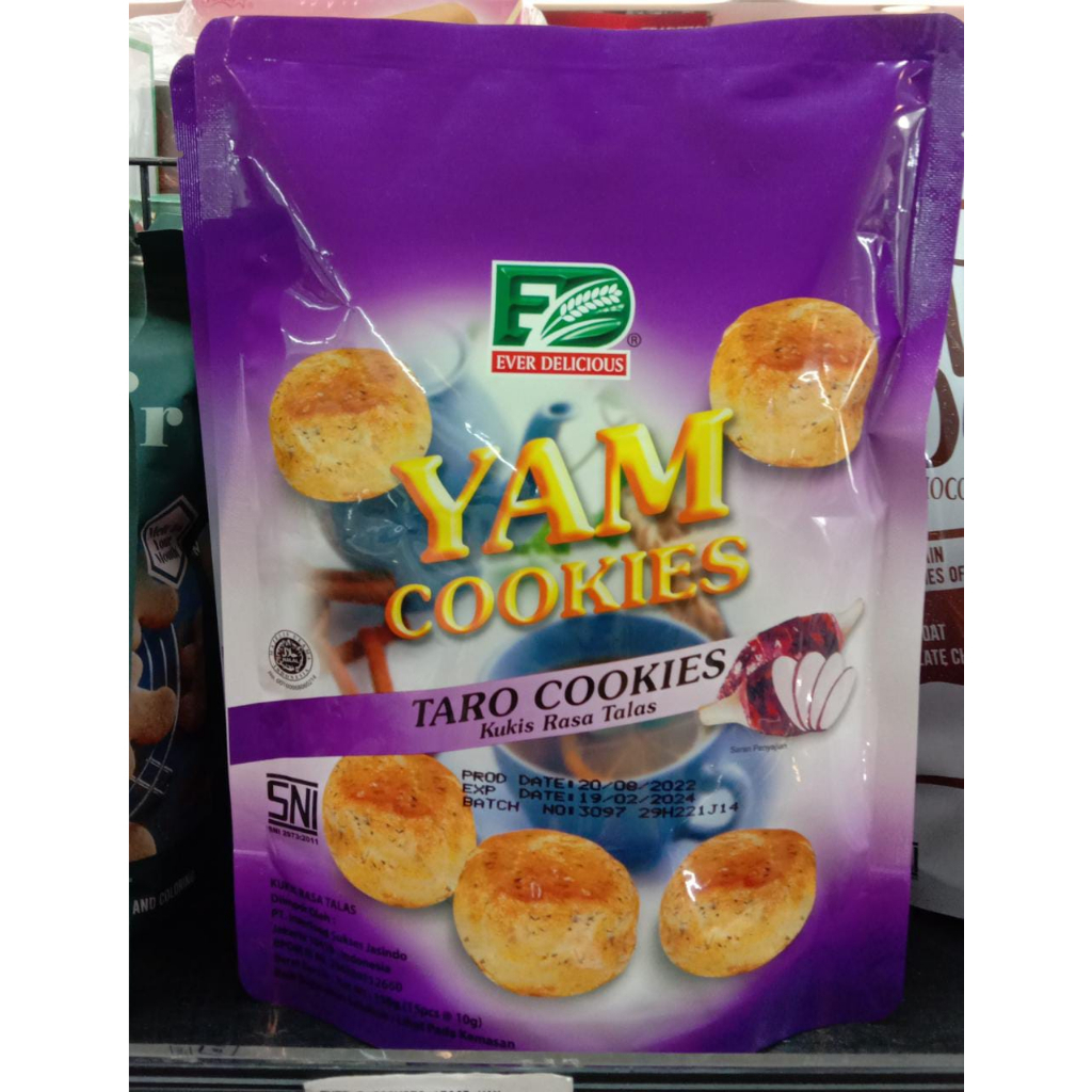 Jual Ever delicious yam cookies taro cookies 150g | Shopee Indonesia