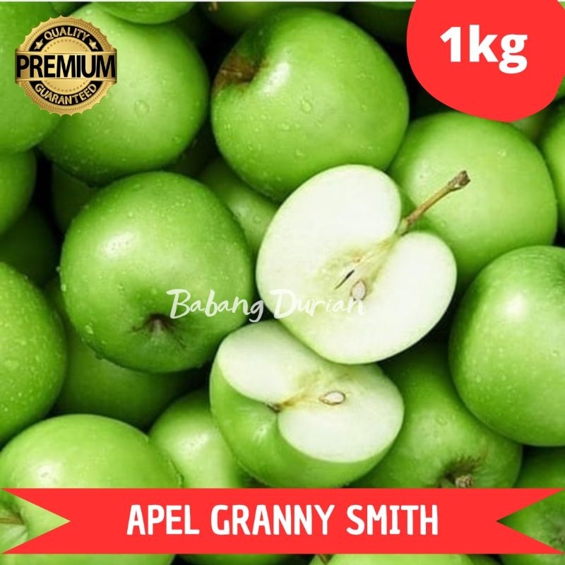 Jual APEL GRANNY SMITH FREH IMPORT 1KG | Shopee Indonesia
