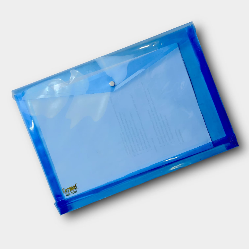 Jual TOPLA Map Kancing 1001 TIPIS File Folder Plastik Kertas ukuran ...