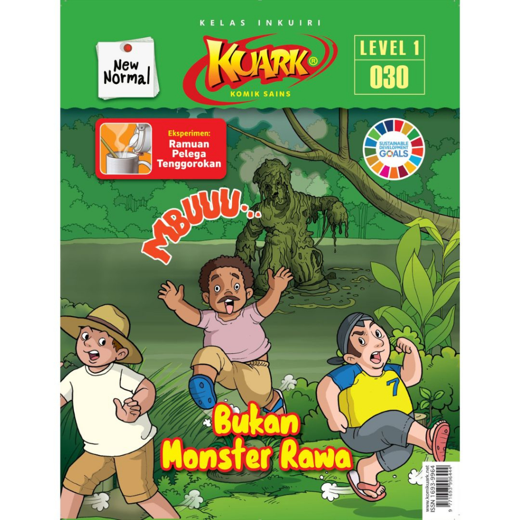 Jual KUARK Komik Sains Level I Nomor 030 New Normal - Materi OSK 2023 ...
