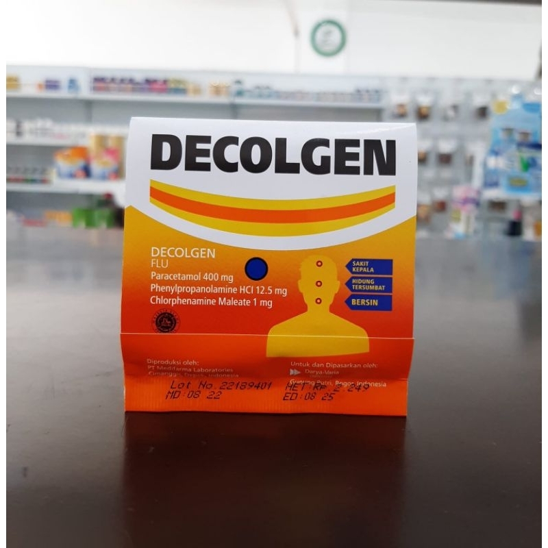 Jual Decolgen Per Strip 4 tablet | Shopee Indonesia