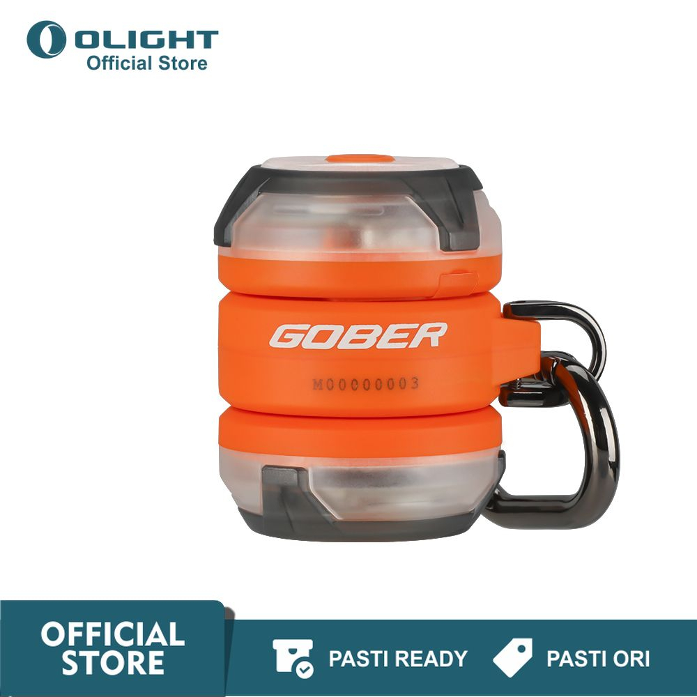 Jual OLIGHT Gober Kit Orange Rechargeable Safety Light Senter LED ...