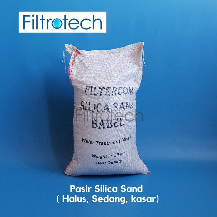 Jual Pasir Silika Bangka / Silica Sand Halus-Sedang-Kasar | Shopee ...