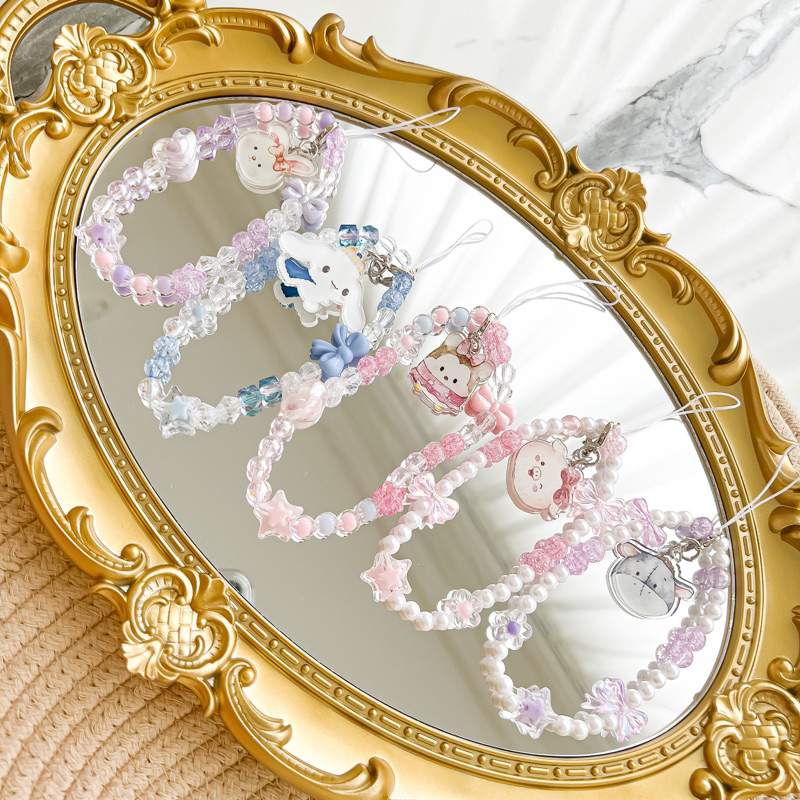 Jual Beautiful Phone Strap - Gantungan tali HP korea Lucu - charm lucu ...