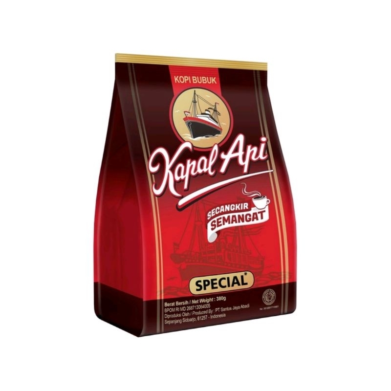 Jual KOPI KAPAL API SPESIAL 160g / 380g 160 GRAM 380 GRAM SILVER ...