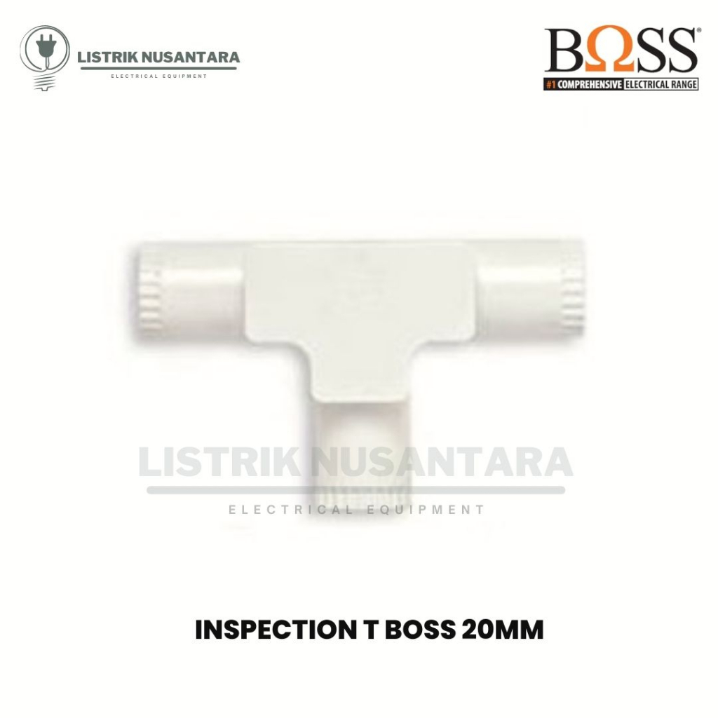 Jual Inspeksi T BOSS / Inspection Tees / Inspection T Doos 3 Lubang 20mm Putih | Shopee Indonesia