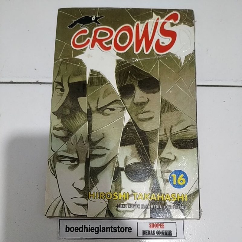 Jual Komik crows 16, segel | Shopee Indonesia