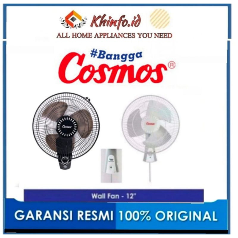 Jual Kipas Angin Dinding COSMOS 12-DWF/12-CWF Kipas Angin Dinding ...