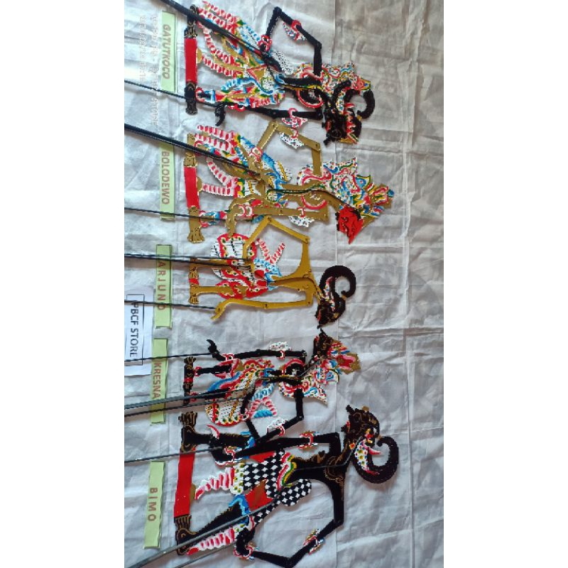 Jual Wayang Anoman Hanoman Raja Kera Sugriwo Anilo Subali Anggodo ...