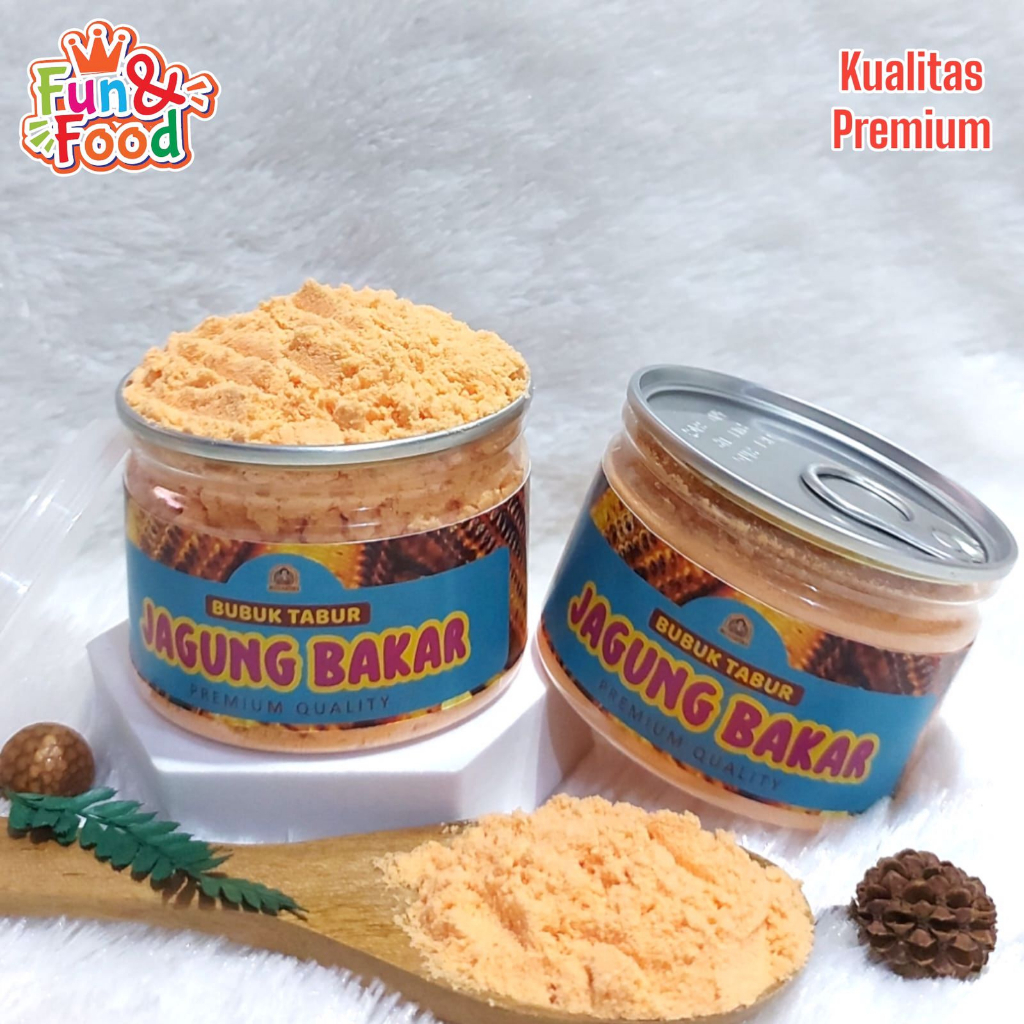 Jual Can Bumbu Tabur Jagung Bakar Bubuk Tabur Snack Keripik Kentang ...
