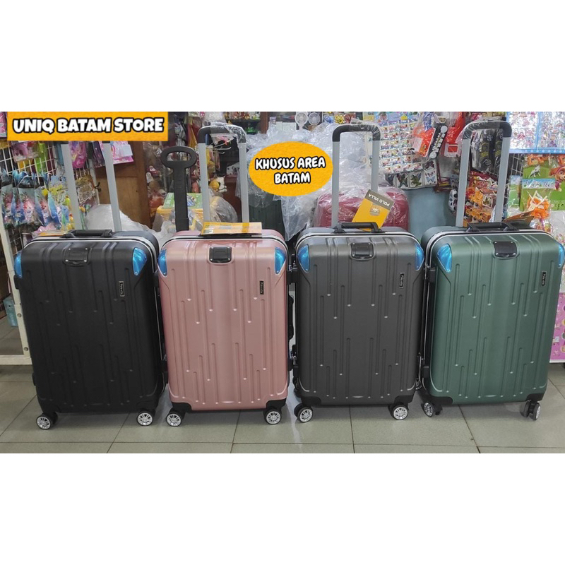 Jual PREMIUM KOPER DOUBLE LOCK KLIP 20inch & 24inch [ BATAM ] | Shopee ...