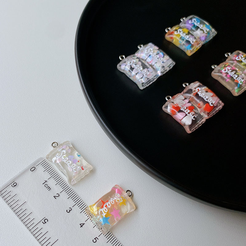 Jual 1 pcs Charm Liontin Resin PERMEN MANISAN TRANSPARAN | Shopee Indonesia