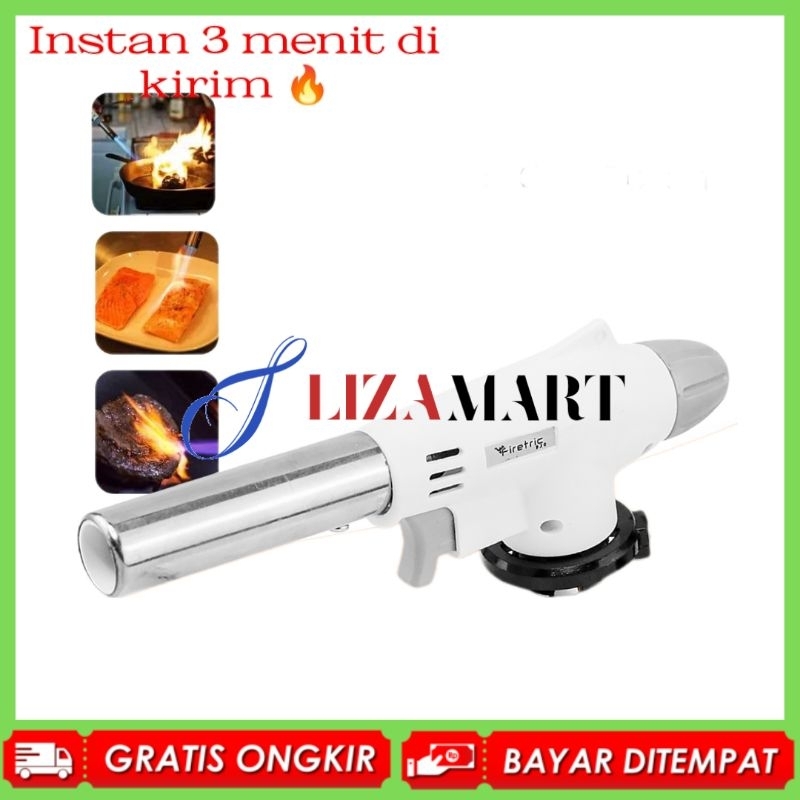 Jual Kepala Gas Torch Portable Flame Gun Las Api Pemantik Head Torch Gun Alat BBQ Kepala Gas ...