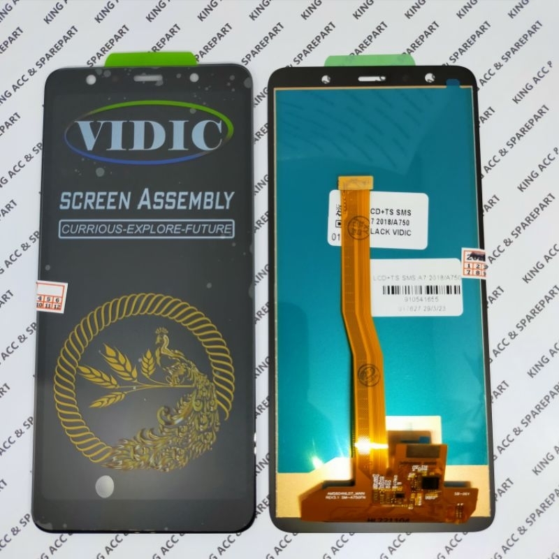 Jual LCD TOUCHSCREEN SAMSUNG GALAXY A7 2018 A750 OLED2 TTC PRESISI | Shopee Indonesia
