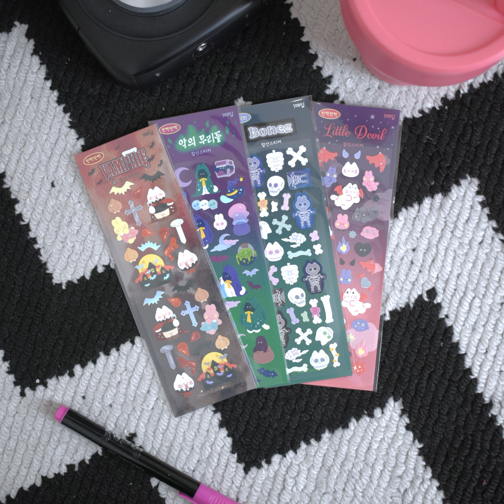 Jual Stiker Manta Box - Vampire Devil Halloween Edition (Sticker Korea ...