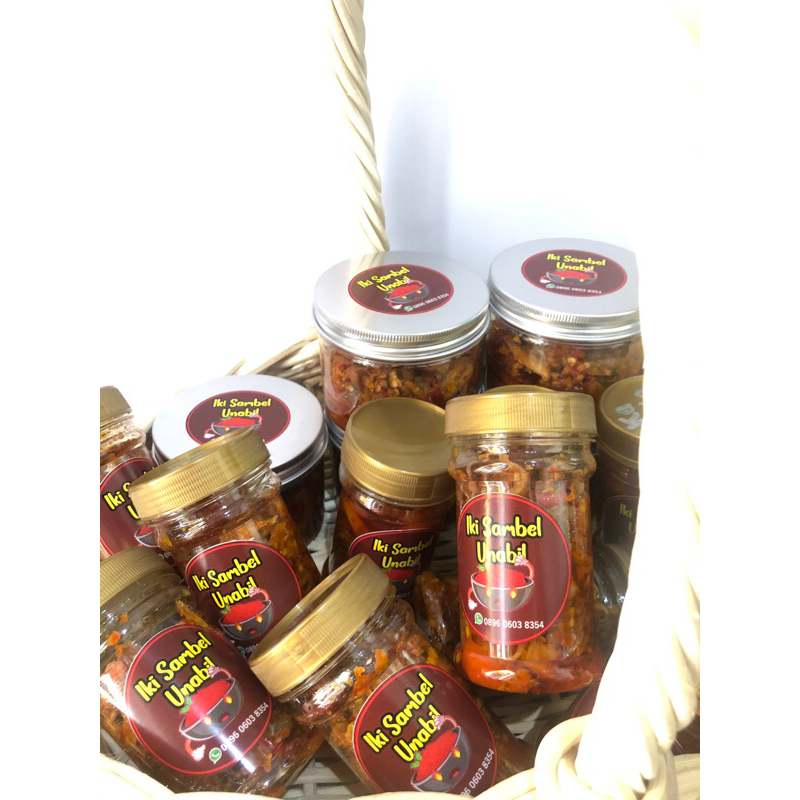 Jual iki sambel unabil sambel teri 150ml | Shopee Indonesia