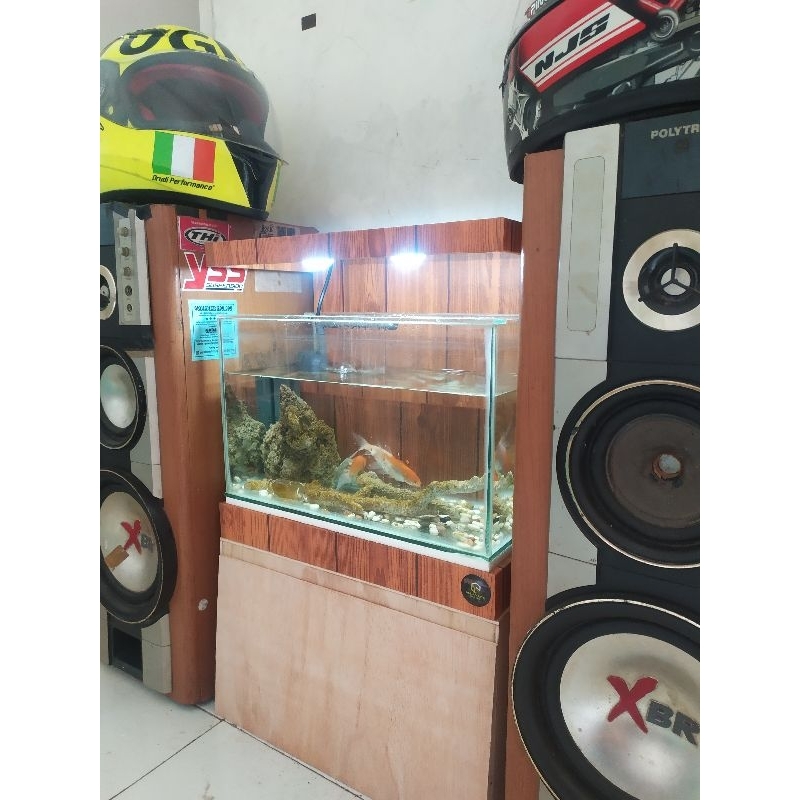 Jual DISPLAY CHABINET AKUARIUM AQUASCAPE IKAN HIAS HIASAN MEJA KANTOR ...