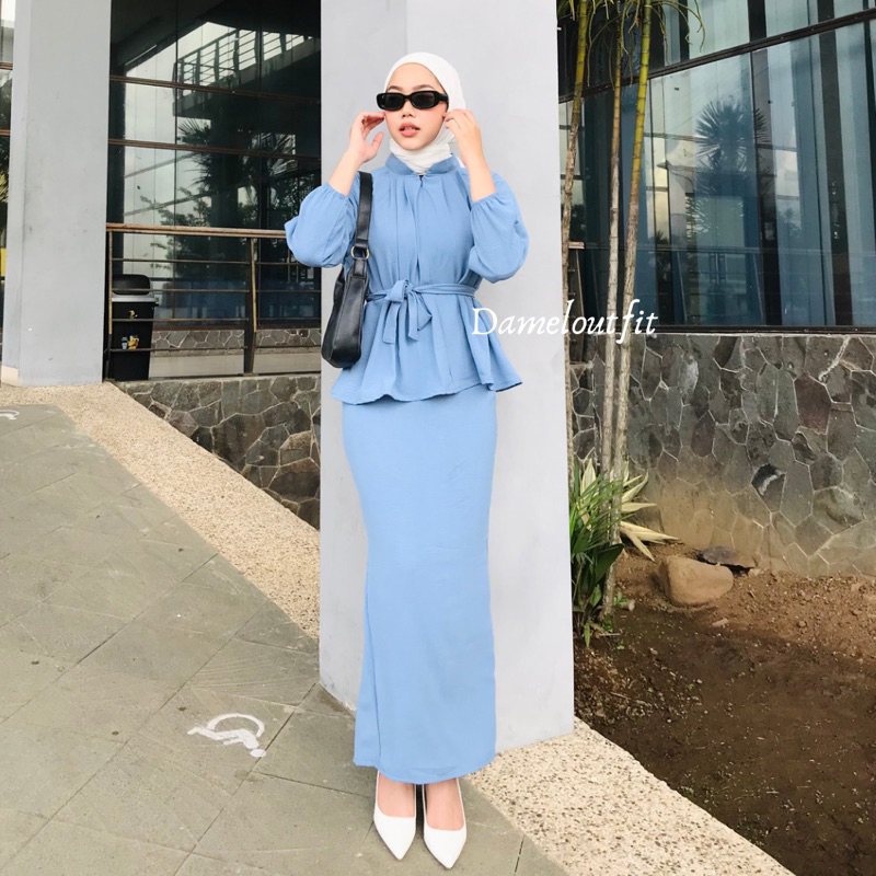 Jual DAMELOUTFIT - Felicia One Set | One Set Korean Style | One Set Rok ...