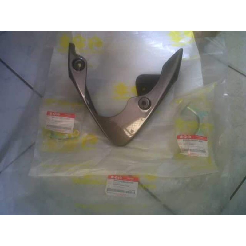 Jual cowling Suzuki Raider 150 Yoshimura grey original | Shopee Indonesia