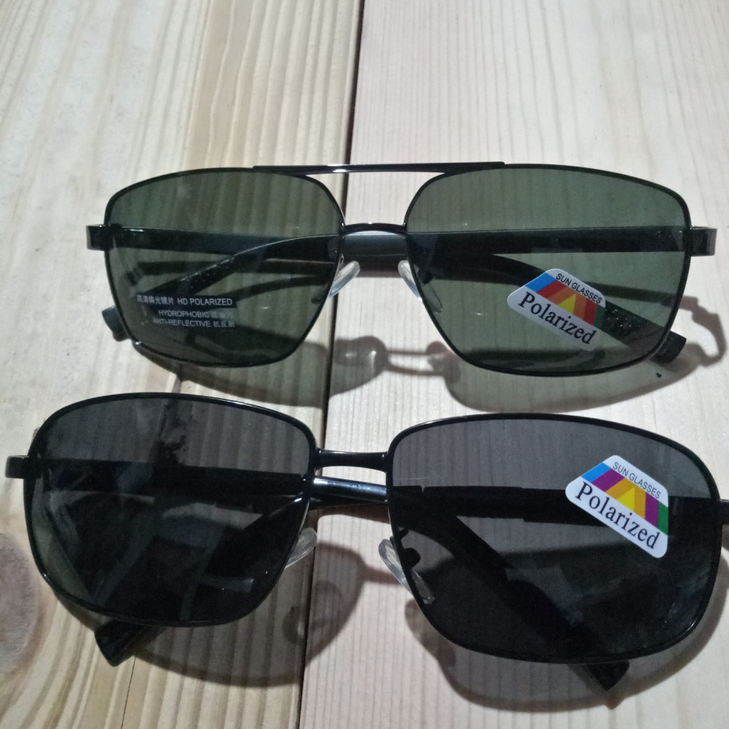 Jual Kacamata Hitam|Kacamata Hitam Pria|Sunglasses Anti Radiasi Polarized Frame Besi POLB ...