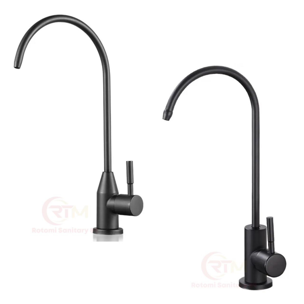 Jual Keran RO Kran Dapur Kran Angsa Cuci Piring Stainless Hitam Premium ...