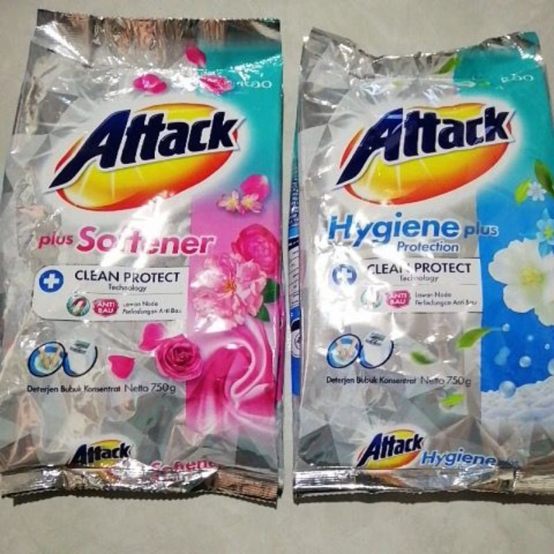 Jual Attack bubuk Hygiene Softener 750 gr | Shopee Indonesia