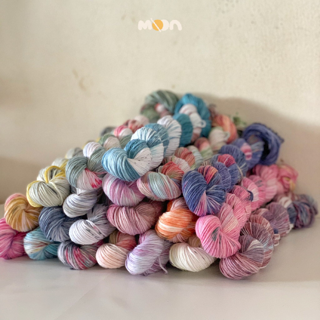 Jual Soft Cotton Big Ply (SCB) / Hand Dyed Yarn / MOON X SERATMAGANI ...