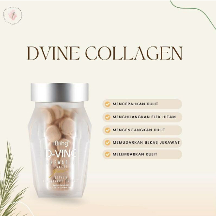 Jual D Vine Collagen Dvine Candy Suplemen Pemutih | DVine Ibling ...