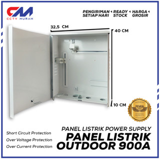 Jual BOX PANEL LISTRIK OUTDOOR 900A Ukuran 32,5cmX10cmX40cm||PANEL ...