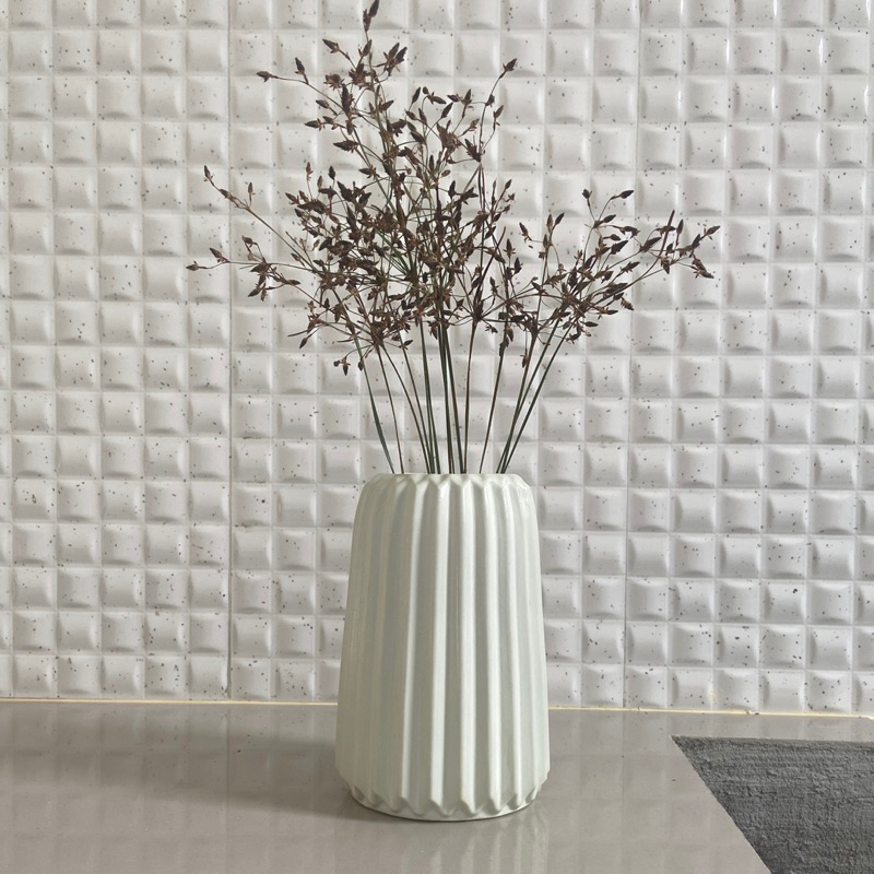 Jual Vas bunga aesthetic jumbo lubang besar (Sudah COATING) | Shopee ...