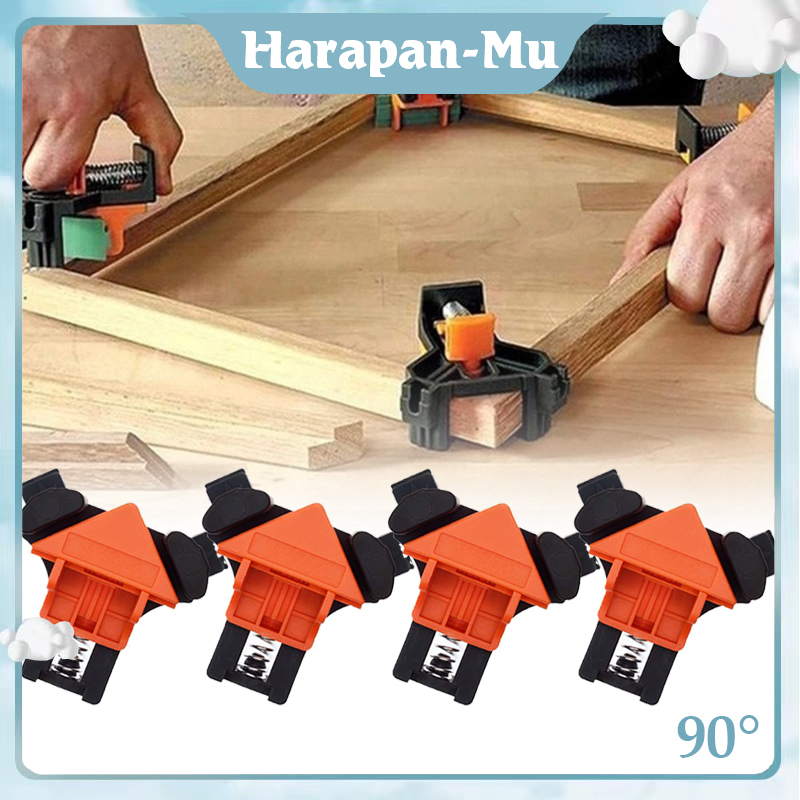 Jual 4pcs Corner Clamp - Klem Sudut Siku Penjepit 90 Derajat Klem Siku ...