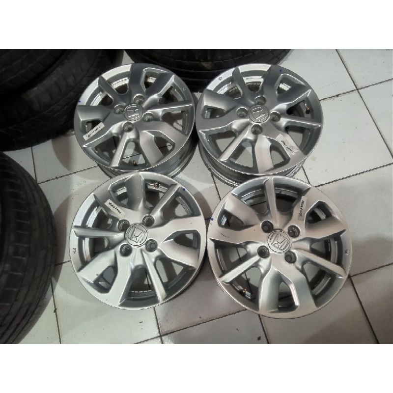 Jual velg racing ring 14 copotan new brio cocok untuk buat brio calya ...