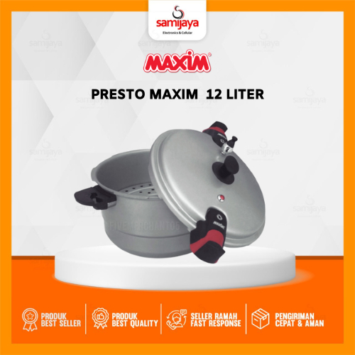 Jual PRESTO MAXIM 12 LITER - PANCI PRESTO MAXIM KAPASITAS 12 LITER NON GARANSI | Shopee Indonesia