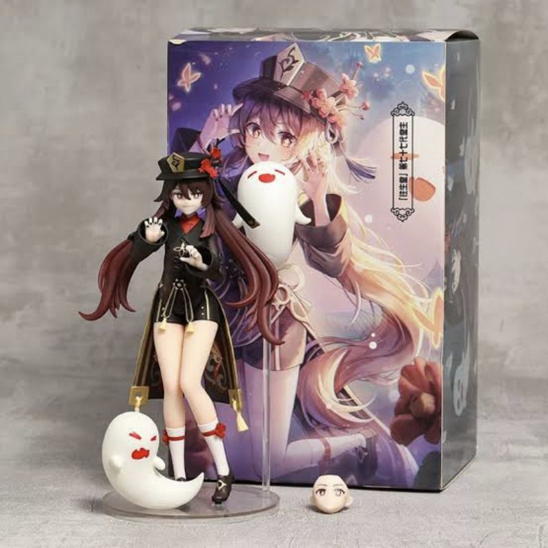 Jual Genshin Impact Hu Tao Ghost Standing Game Warrior Figure | Shopee ...