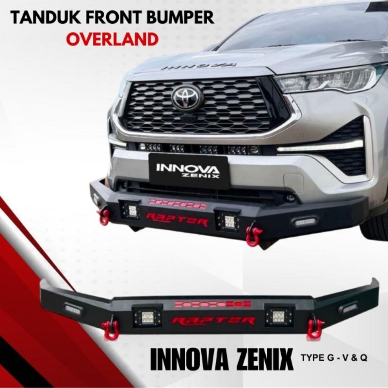 Jual tanduk Depan Raptor Premium Khusus mobil Innova Zenix 2023 ...