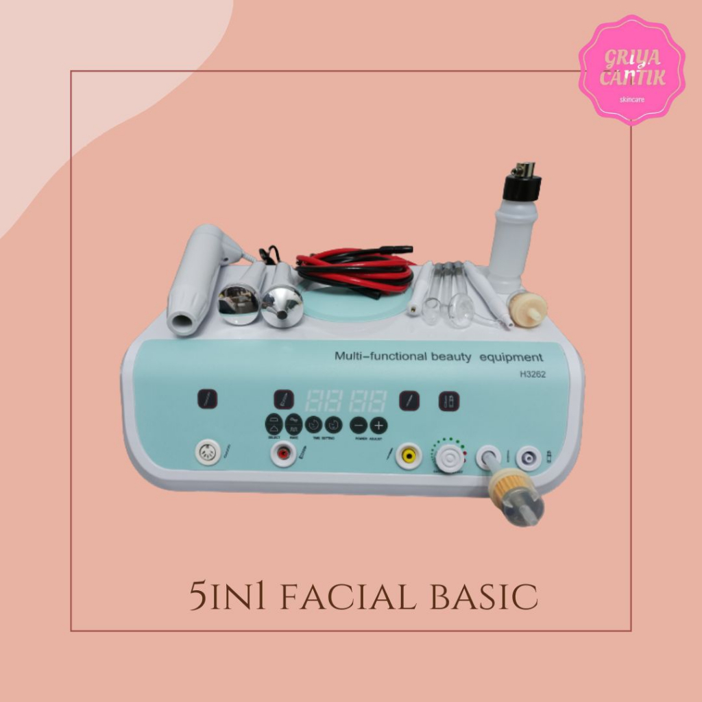 Jual 5in1 Facial Basic Machine/Mesin Facial Salon 5in1/Facial Basic ...