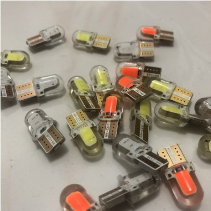 Jual T10 LED 4 COB 4 TITIK 4 LED JELLY KECIL MINI SPEEDOMETER SEN SEIN ...