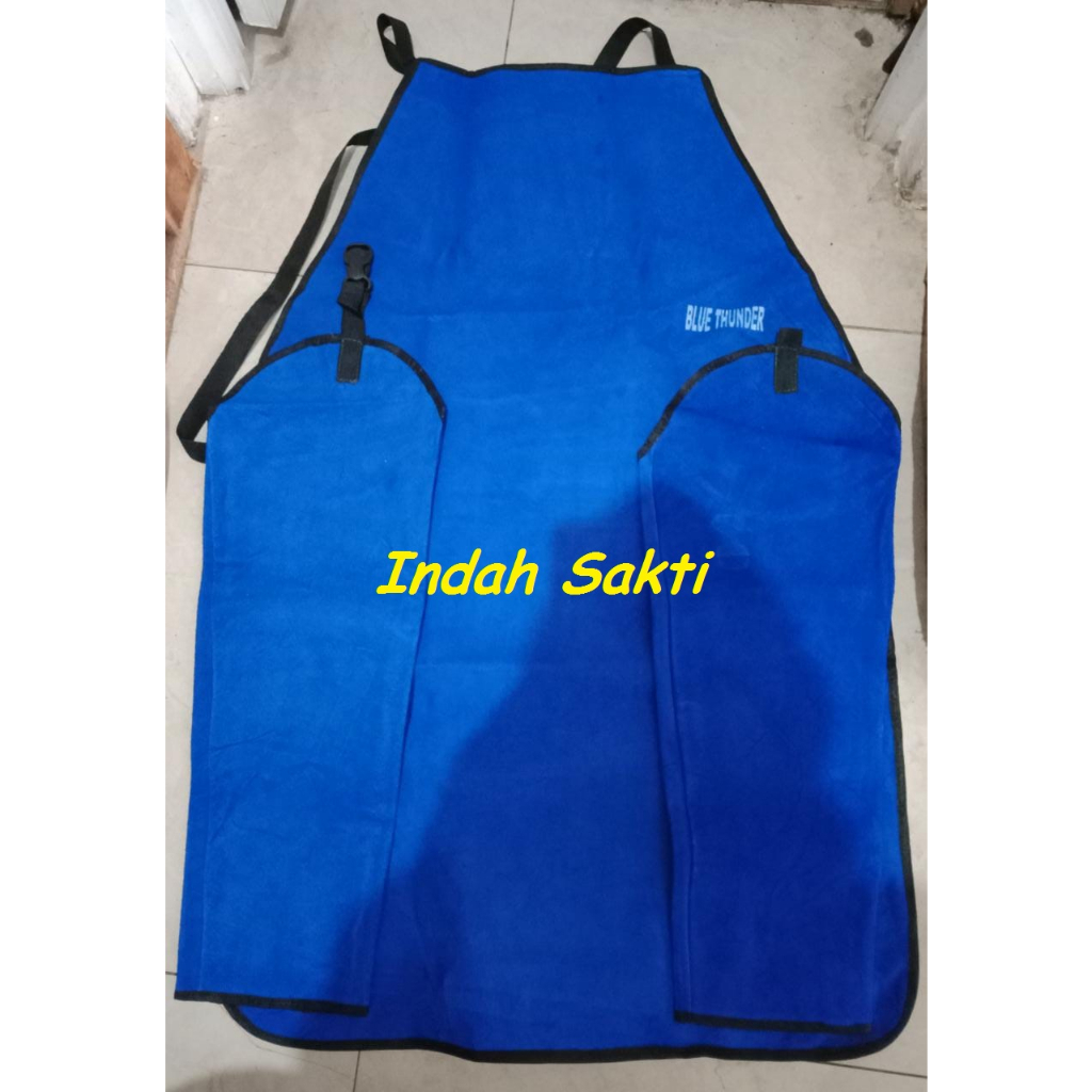 Jual Seragam Baju Las Kerja Safety Celemek Las Apron Las | Shopee Indonesia