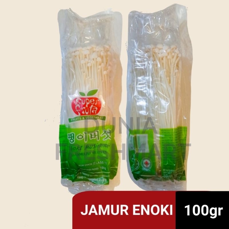 Jual JAMUR ENOKI 100GRAM MUSHROOM HENOKI ENOKI FRESH | Shopee Indonesia