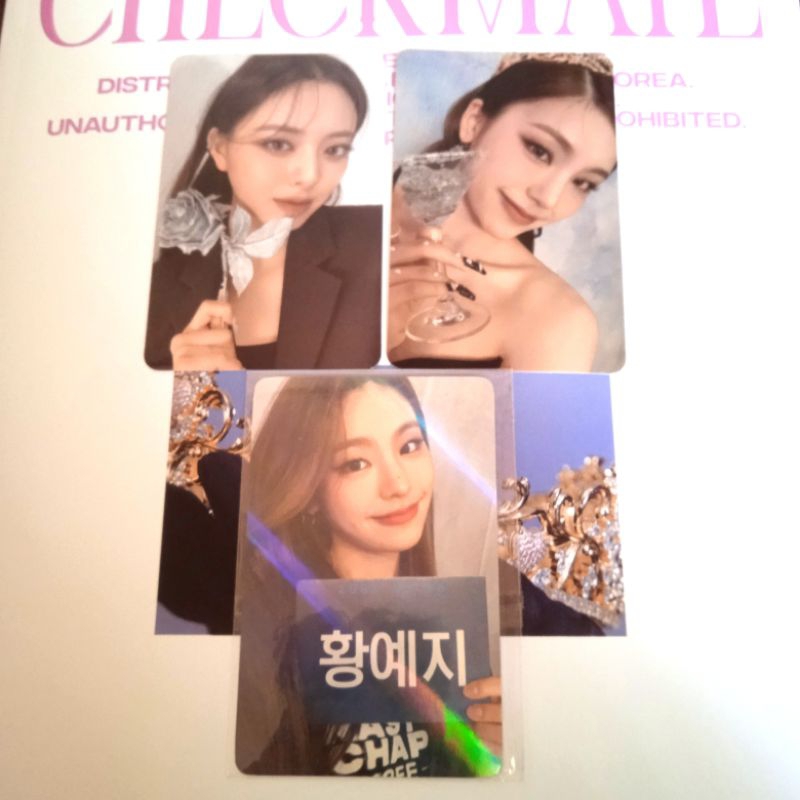 Jual ITZY Official Photocard Yuna Yeji Album Checkmate | Shopee Indonesia