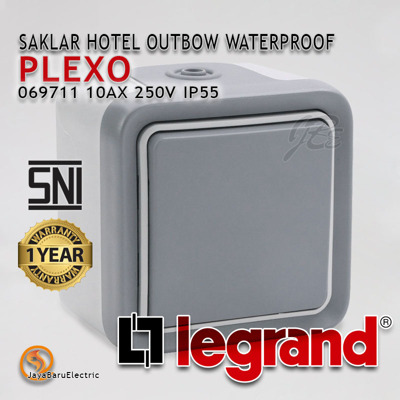 Jual Saklar 1 Gang Hotel LEGRAND PLEXO Outbow Outdoor Waterproof 069711 ...