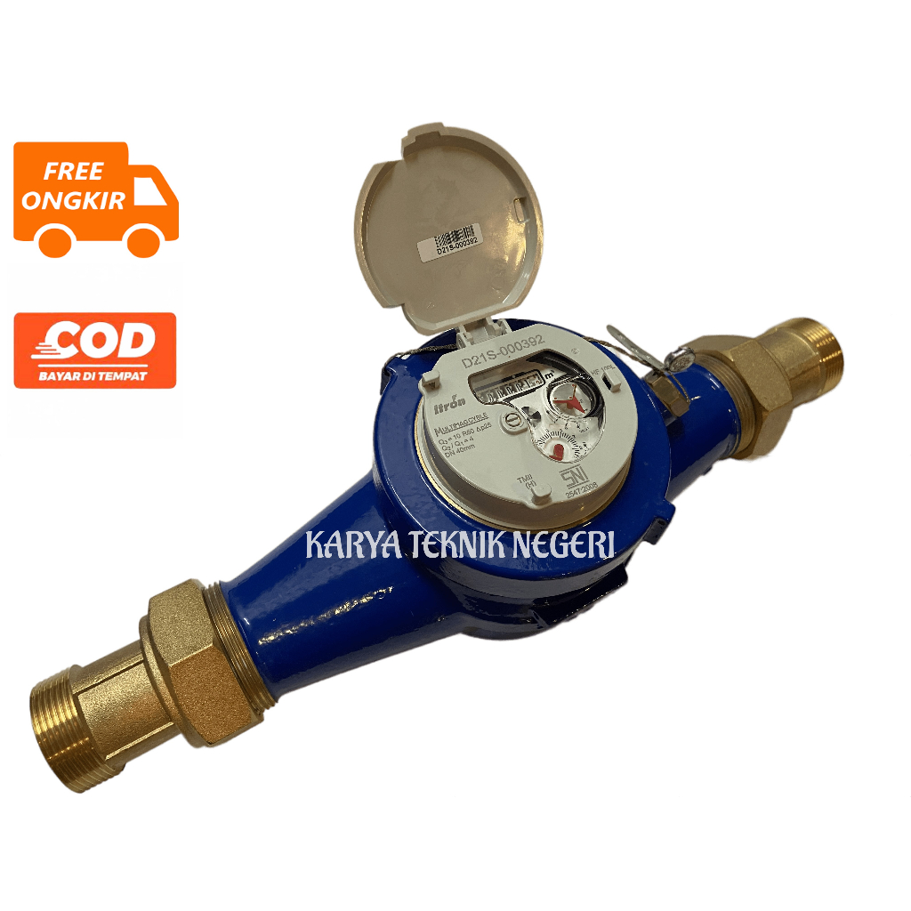 Jual Meteran Air Itron Multimag TMII 1,5 Inchi DN40 , R50 | Shopee ...