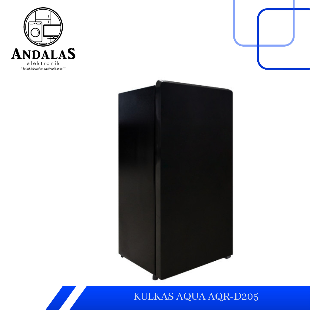 Jual KULKAS AQUA JAPAN AQRD 205 MDS/MLS LEMARI ES 1 PINTU AQRD205MDS ...